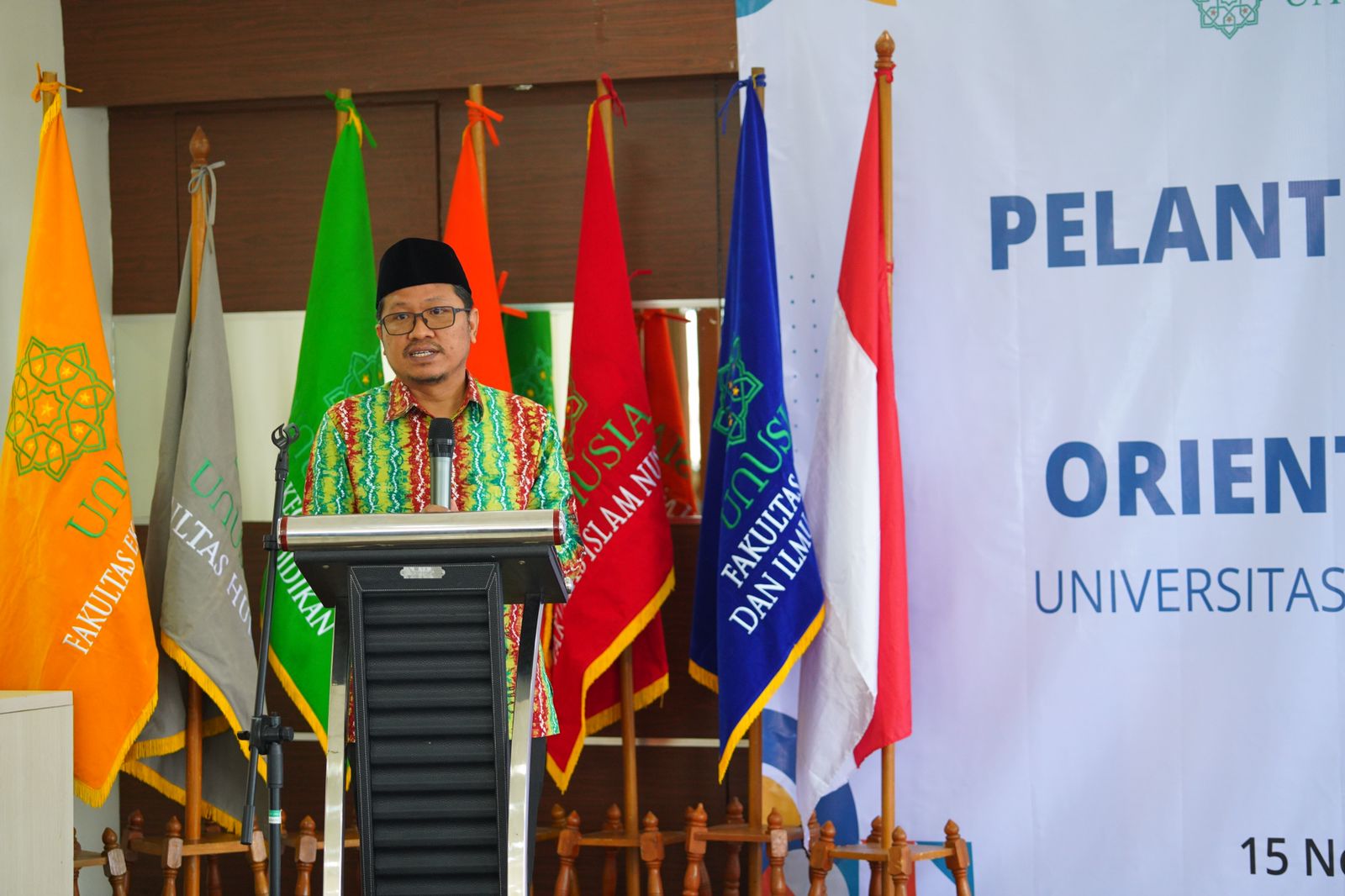 Mewakili LPTNU, Dr Mustadin sampaikan pentingnya akses pendidikan dan ...